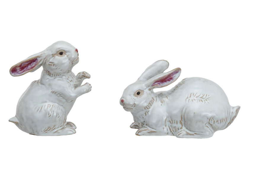 Stoneware Rabbit – Emerald Layne